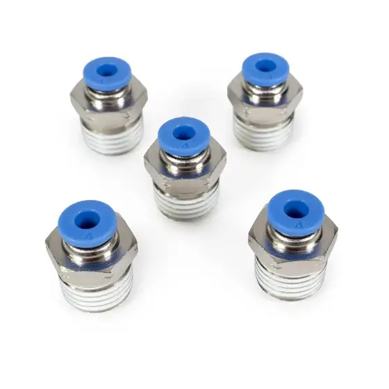50950 - 4mm OD Push to Connect Fitting Push in Connector, 1/4 NPT Male ...