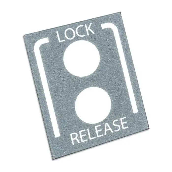 Tormach Consumables - Power Drawbar Pendant Overlay - SKU 31447