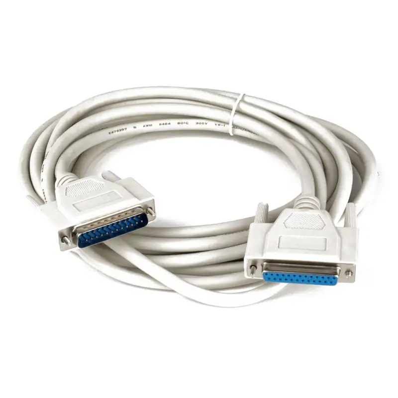 50846 - Cable, DB25 Male-to-Female Serial Extension 15ft